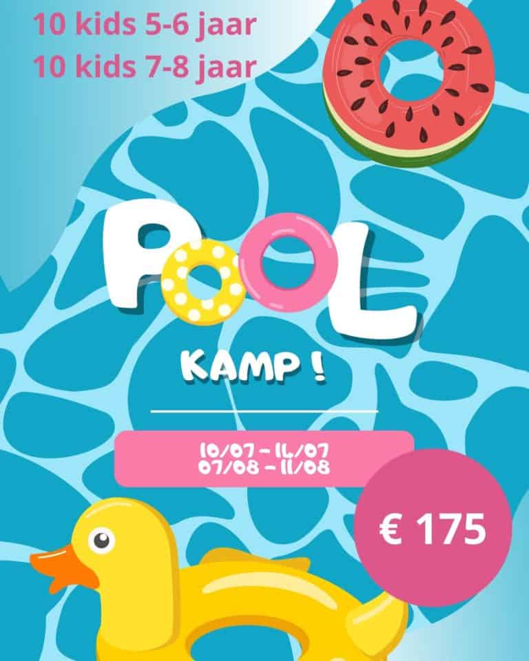 Pool Kamp - Zwemschool Waterpret - 2024 | Aqualand